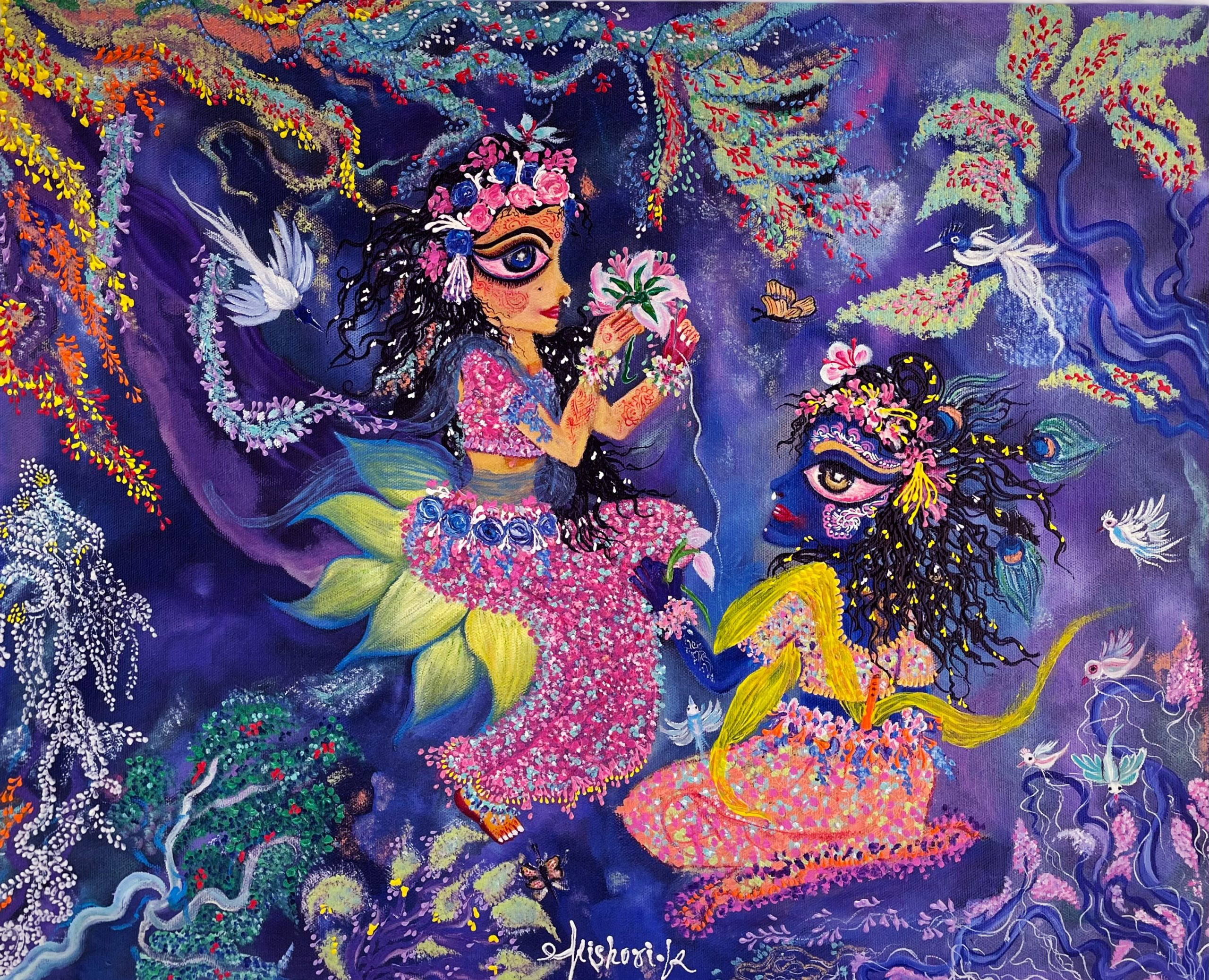 Romancing Couple - Canvas Pontiac