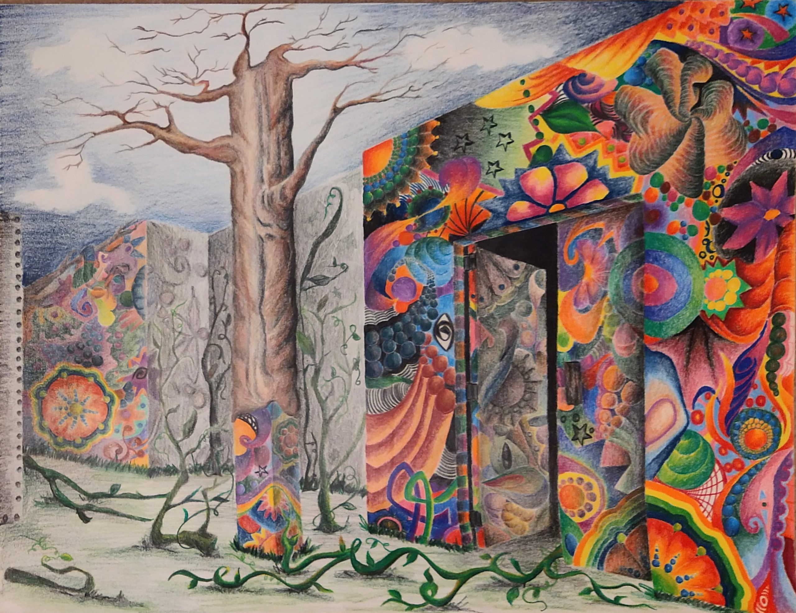 Dream School Canvas Pontiac