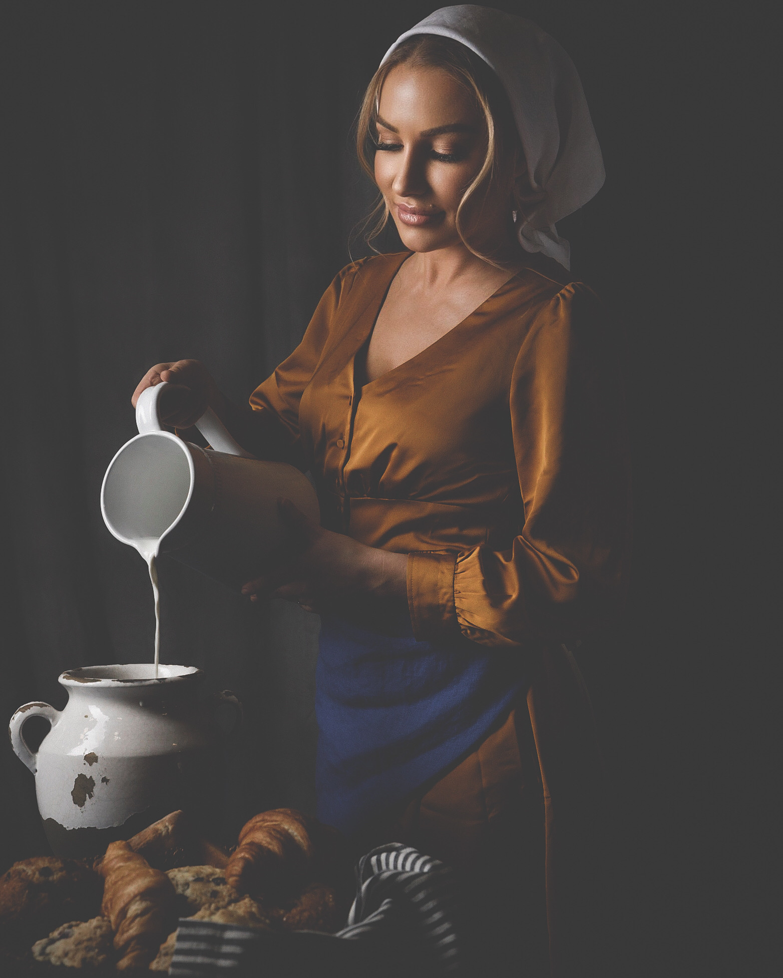 The Milkmaid - Canvas Pontiac